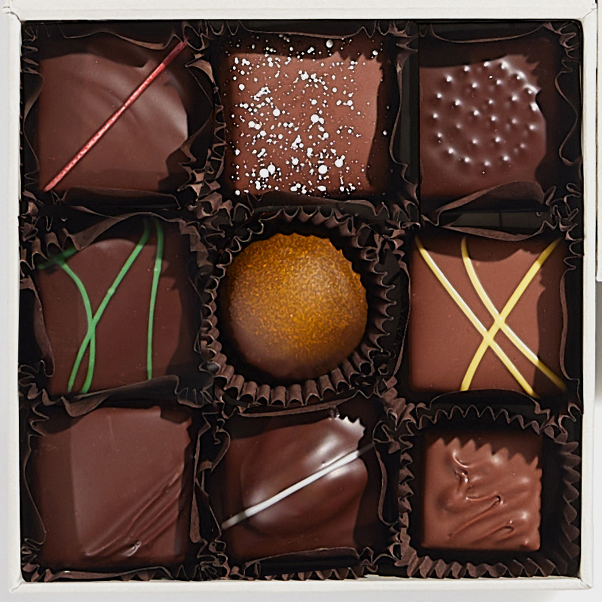 No. 9 Box - Luxury Chocolate Truffle Box – Recchiuti Confections