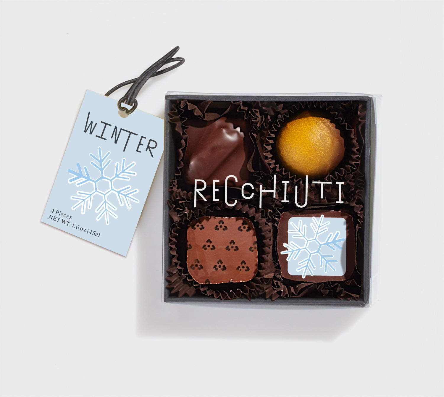 Winter Collection Box 4pc – Recchiuti Confections